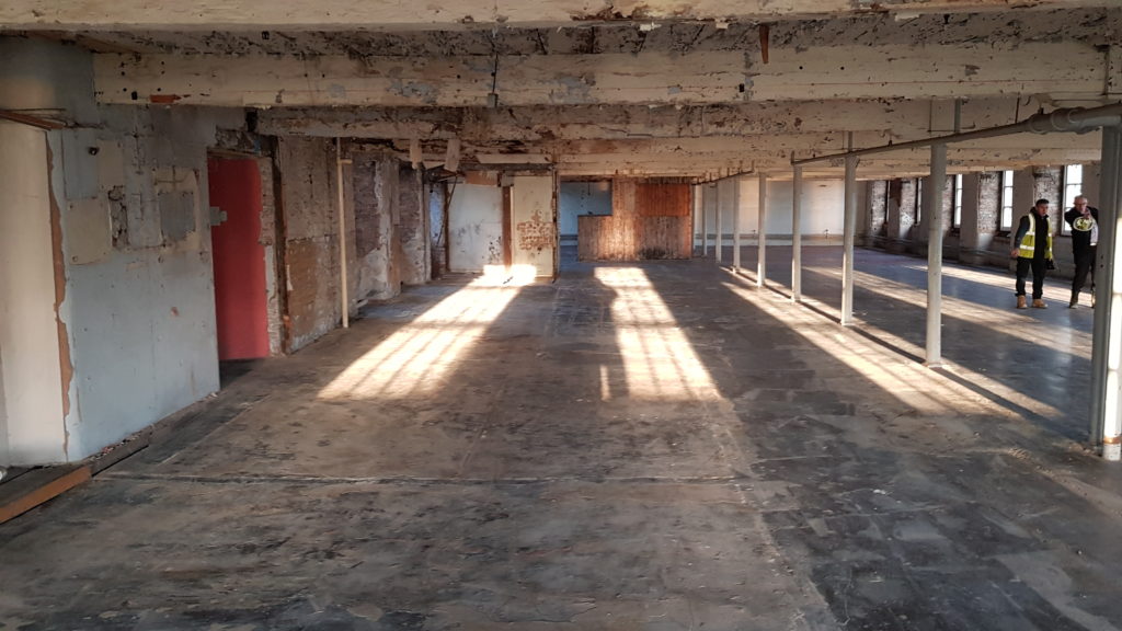 AVRO, Manchester. Listed Mill Building. - CDI