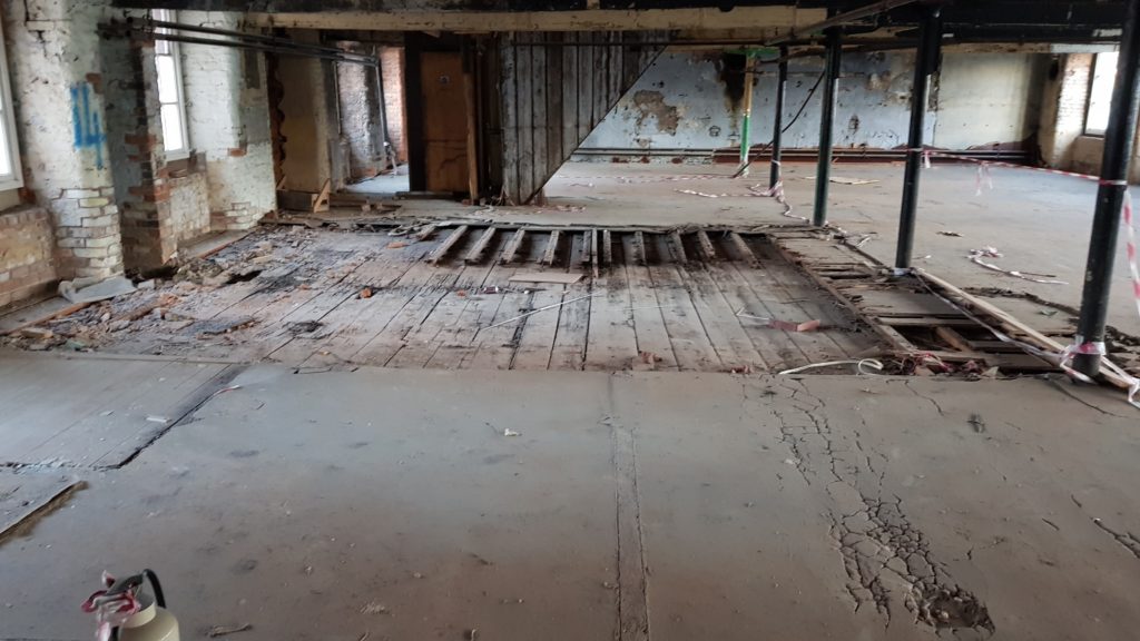 AVRO, Manchester. Listed Mill Building. - CDI